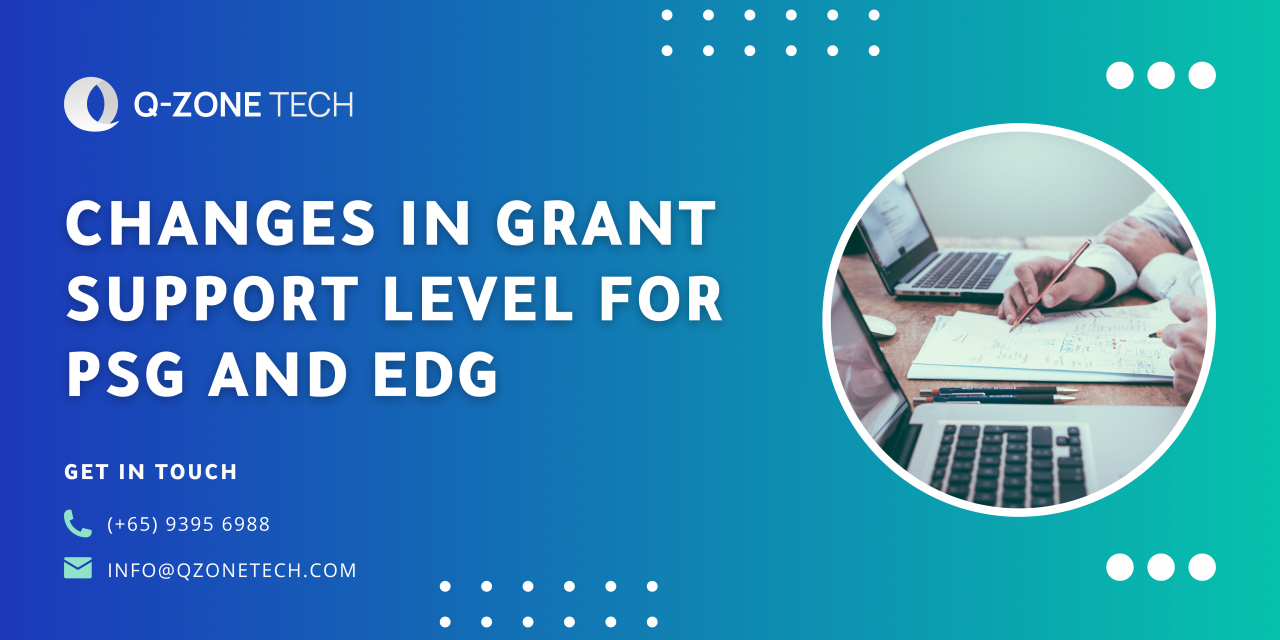 Changes in grant support level for PSG & EDG - Q-Zone Tech